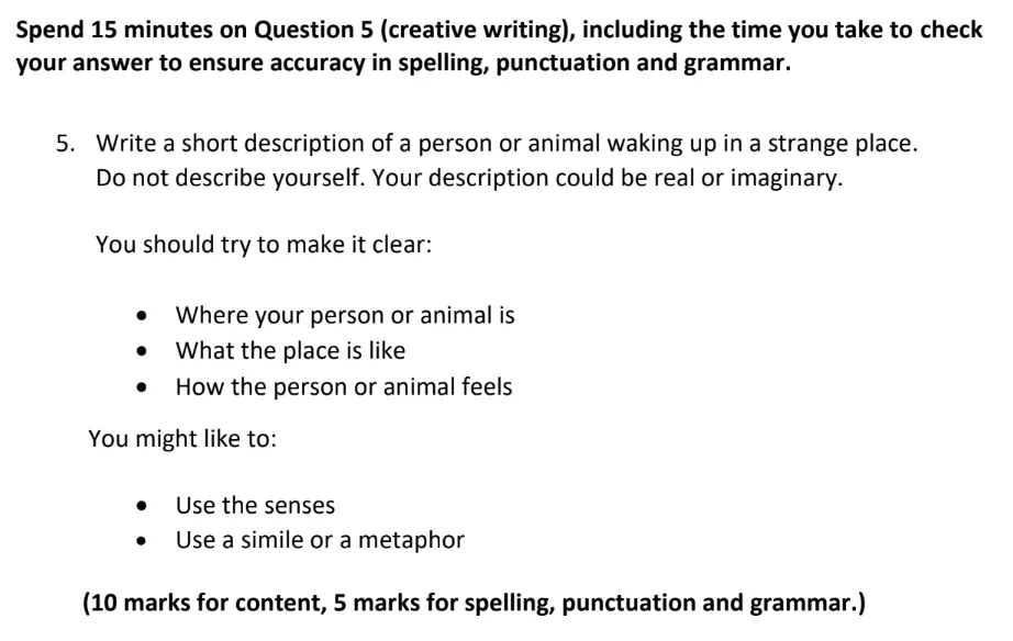 Free Download 2025 Highgate School (11+) 11 Plus Exam English Past ...