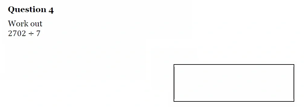 King's High School - 11 Plus Maths Entrance Exam Sample Paper - 2025