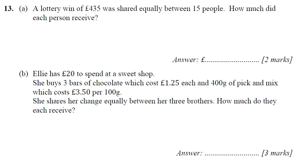 Free Download 2026 Merchant Taylors School (11+) 11 Plus Exam Maths ...